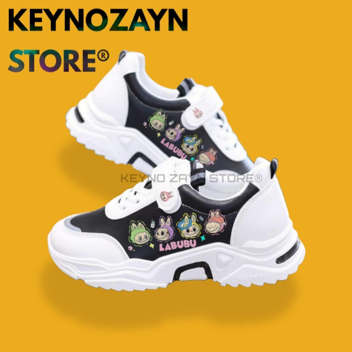 Jual Sepatu Sneakers Fashion Labubu Anak Perempuan Kekinian | Shopee ...