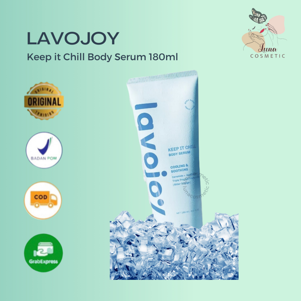 Jual [NEW LAUNCH] LVJ lavojoy Keep it Chill Body Serum 180ml | Calm Down and Hydarte Skin | Body ...