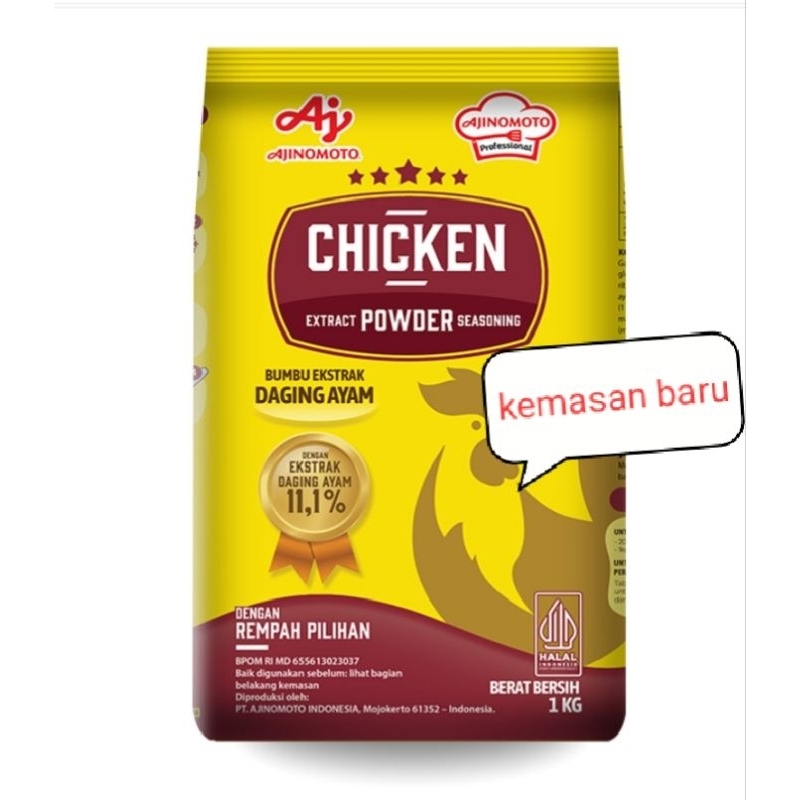 Jual Ajinomoto Chicken Extract Powder Seasoning 1 Kg | Shopee Indonesia
