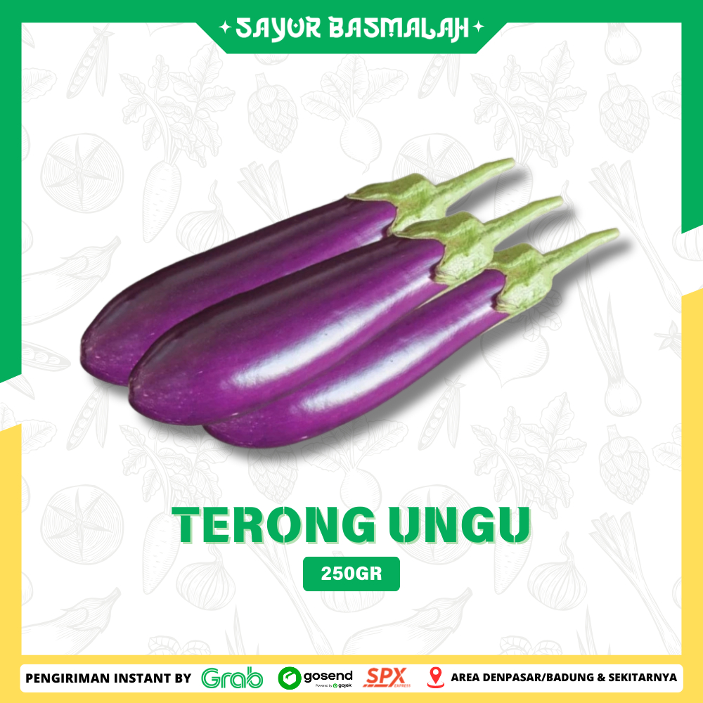 Jual Terong Ungu 250gr - Sayur Basmalah | Shopee Indonesia