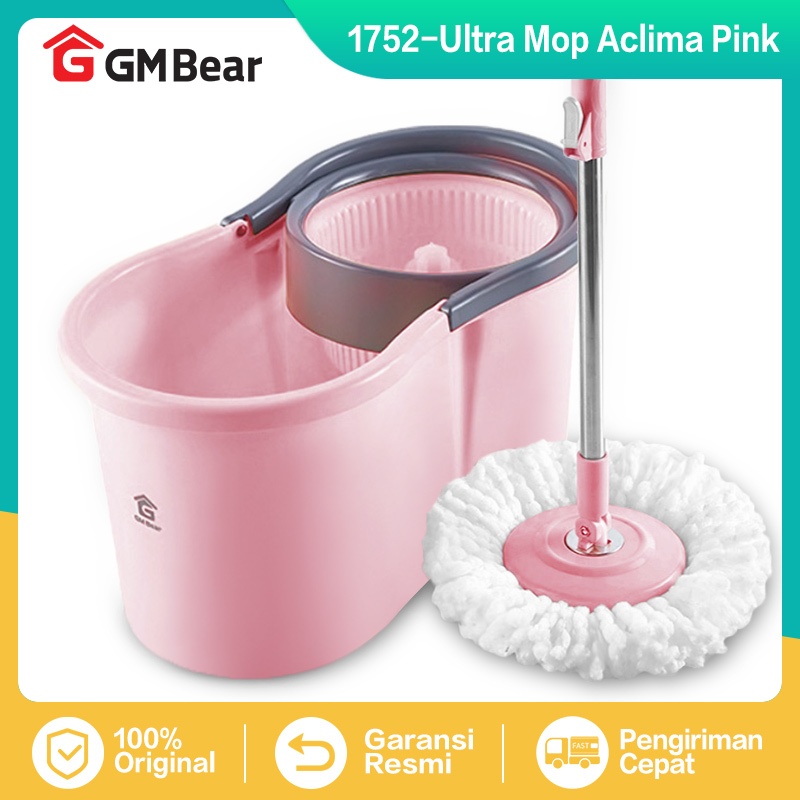 Jual GM Bear Alat Pel Lantai Ultra Mop Aclima 1752 - Pelan Lantai Putar ...