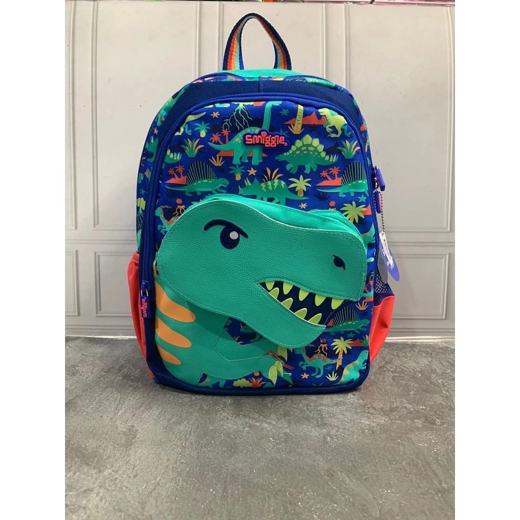 Jual SMIGGLE MOVIN JUNIOR BACKPACK DINO BIG - SET TAS SMIGGLE | Shopee ...