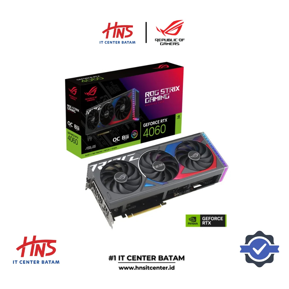 Jual ASUS ROG STRIX VGA CARD RTX 4060 8GB DDR6 OC | Shopee Indonesia