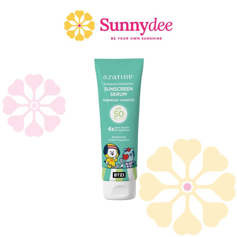 Jual AZARINE BODYGUARD MOISTURISER SUNSCREEN SERUM SUNPROOF MONSTER SPF ...
