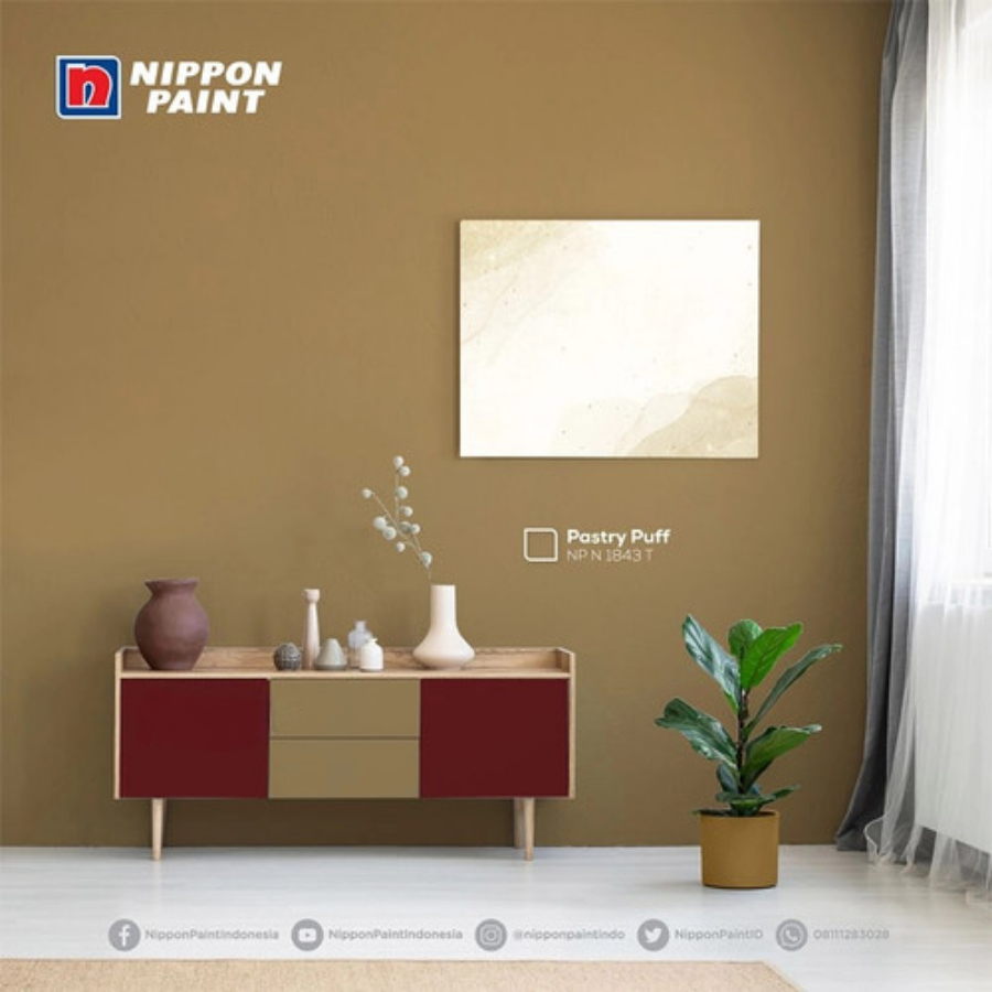 Jual NIPPON PAINT CAT TEMBOK EKSTERIOR & INTERIOR Pastry Puff N 1843T ...