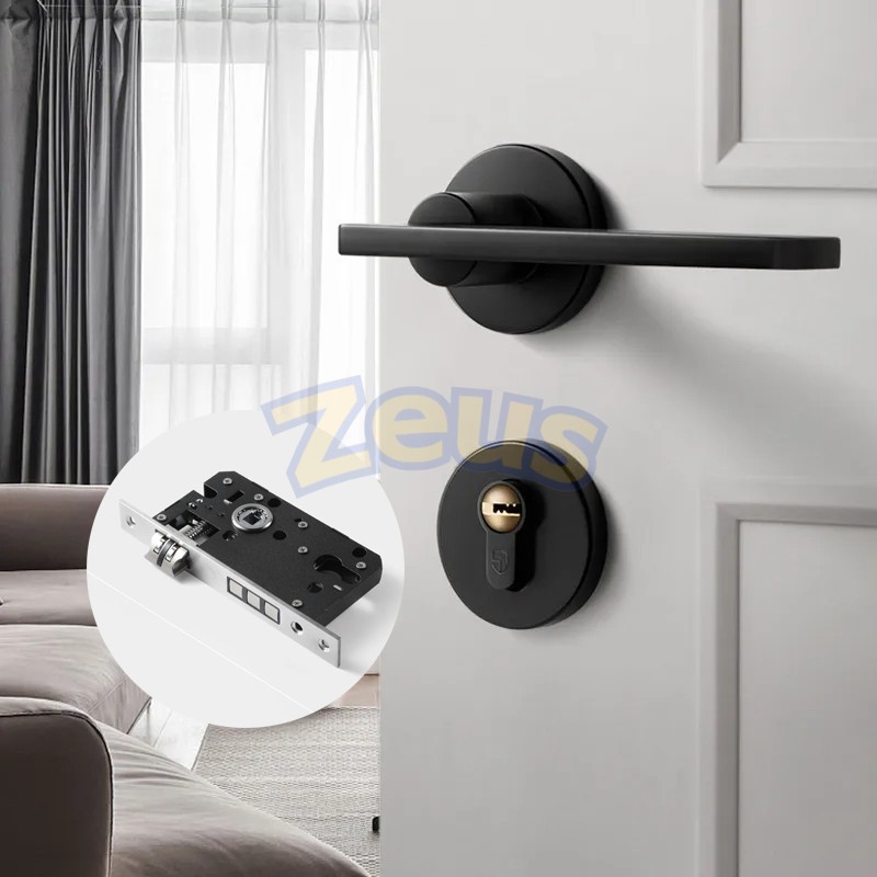 Jual 【COD】Gagang Pintu Kantor Rumah Door lock/Gagang Pintu Gaya Eropa ...