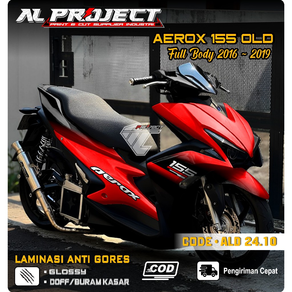 Jual Decal AEROX Old Full body Sticker Dekal Aerox 155 Old 2016 2017 ...