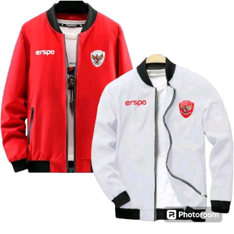 Jual JAKET TIMNAS GARUDA ERSPO WATETPROOF BIGSIZE JUMBO | Shopee Indonesia