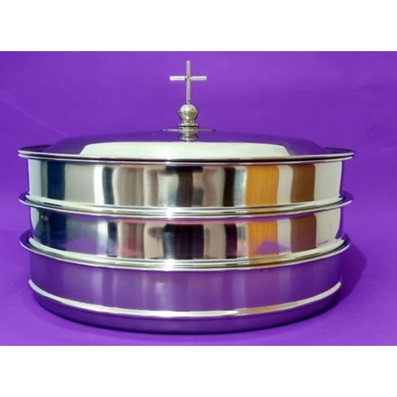 Jual Nampan Perjamuan TRADISIONAL 27 - 3 susun & 1 Tutup | Shopee Indonesia