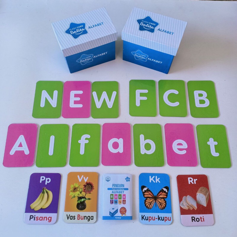 Jual Flashcard Alphabet, Hijaiyyah, Angka Broadbook Super Tebal Awet ...