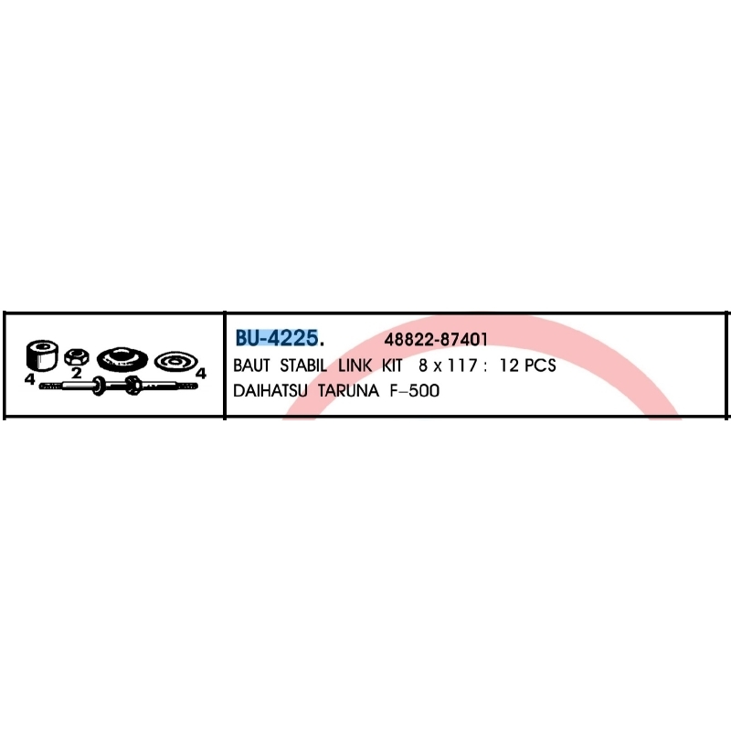 Jual BAUT STABIL LINK KIT DAIHATSU TARUNA F-500 SPECIA 48822-87401 BU ...