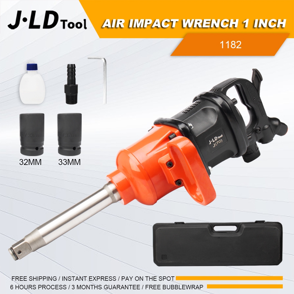 Jual JLD Air Impact Wrench 1 Inch 3800N.M Alat Buka Baut Truck Long ...
