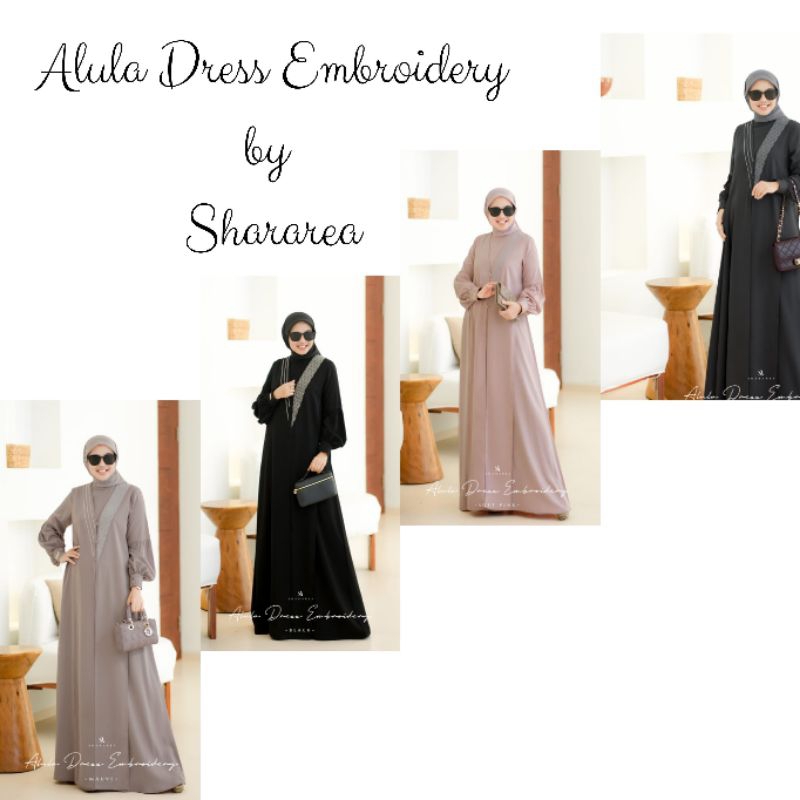 Jual Alula Dress Embroidery by Shararea / Alula Dress by Shararea ...