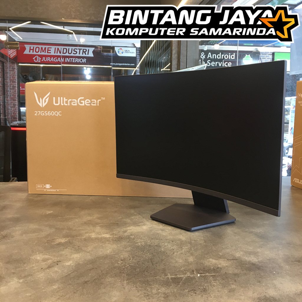 Jual Monitor Gaming Curved LG Ultragear 27GS60QC-B 27 Inch 1000R QHD ...