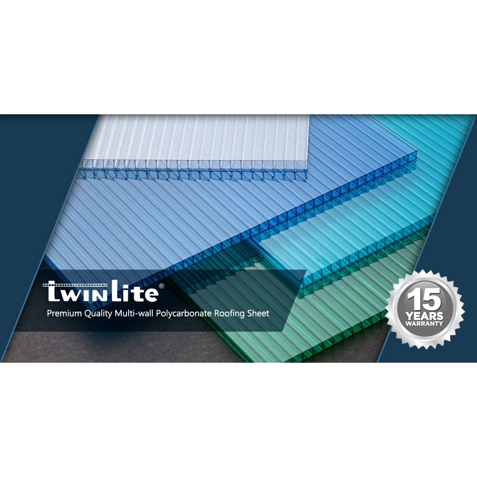 Jual Alderon Atap Genteng / Lite Twinlite 6mm 6Mtr Blue | Shopee Indonesia