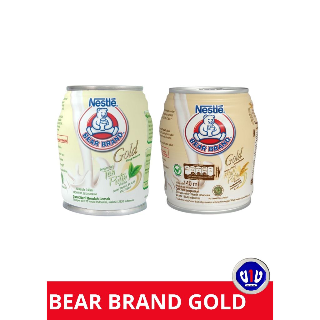 Jual BEAR BRAND GOLD White Tea & White Malt | Shopee Indonesia