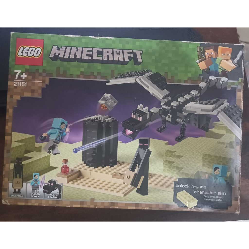 Jual Lego Minecraft - The End Battle (Kode: 21151) | Shopee Indonesia