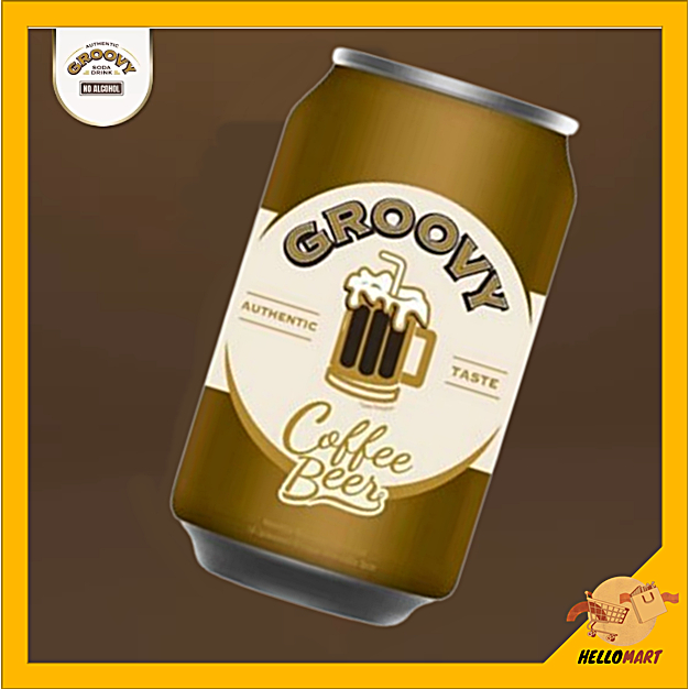 Jual ORIGINAL Groovy Coffee Beer / Coffeebeer Kaleng 330ml / Minuman ...