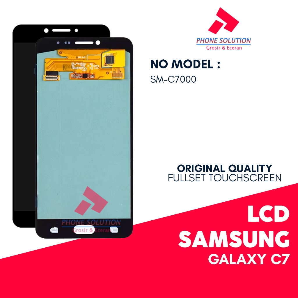 Jual LCD Samsung C7 C700 - ORIGINAL Fullset Touchscreen - Garansi 1 ...