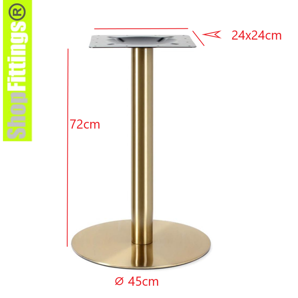 Jual Kaki Meja Bulat Stainless Ø 45 58 Cm Stainless Round Table Legs X1 ...