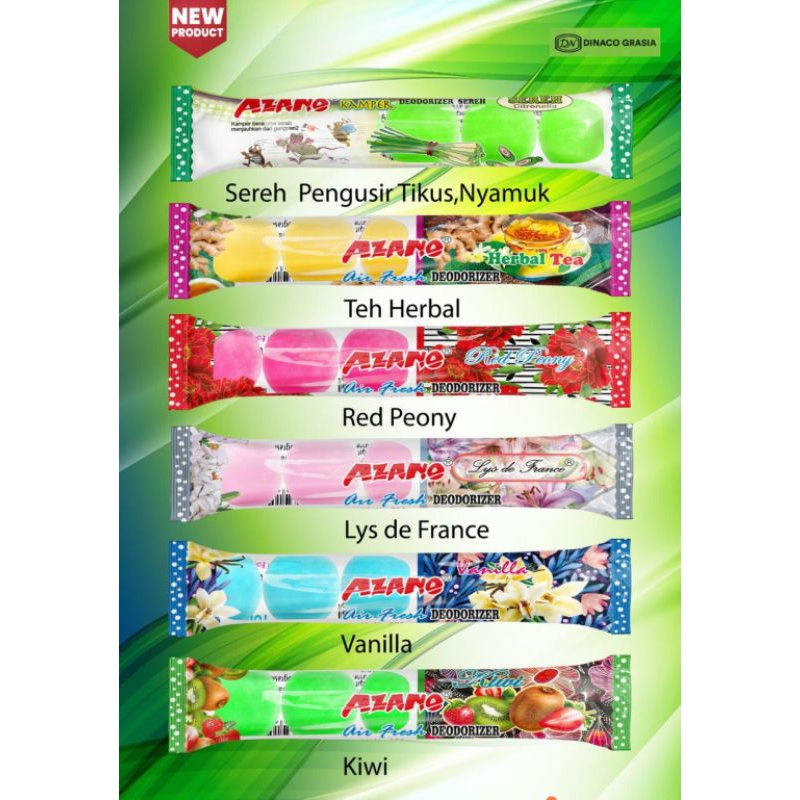 Jual Azano Kamper Kamar Mandi Aroma Unik Baru Kapur Barus Toilet colour ...