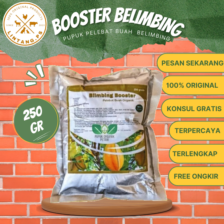 Jual Pupuk Buah Belimbing 250 gram - Pupuk Belimbing Booster - Pupuk Multifungsi Pohon Belimbing ...