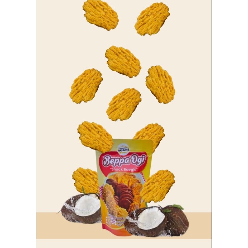Jual Aneka Kue Ar Rafi Beppa Ogi (Snack Bugis) Berat Bersih: 100g ...