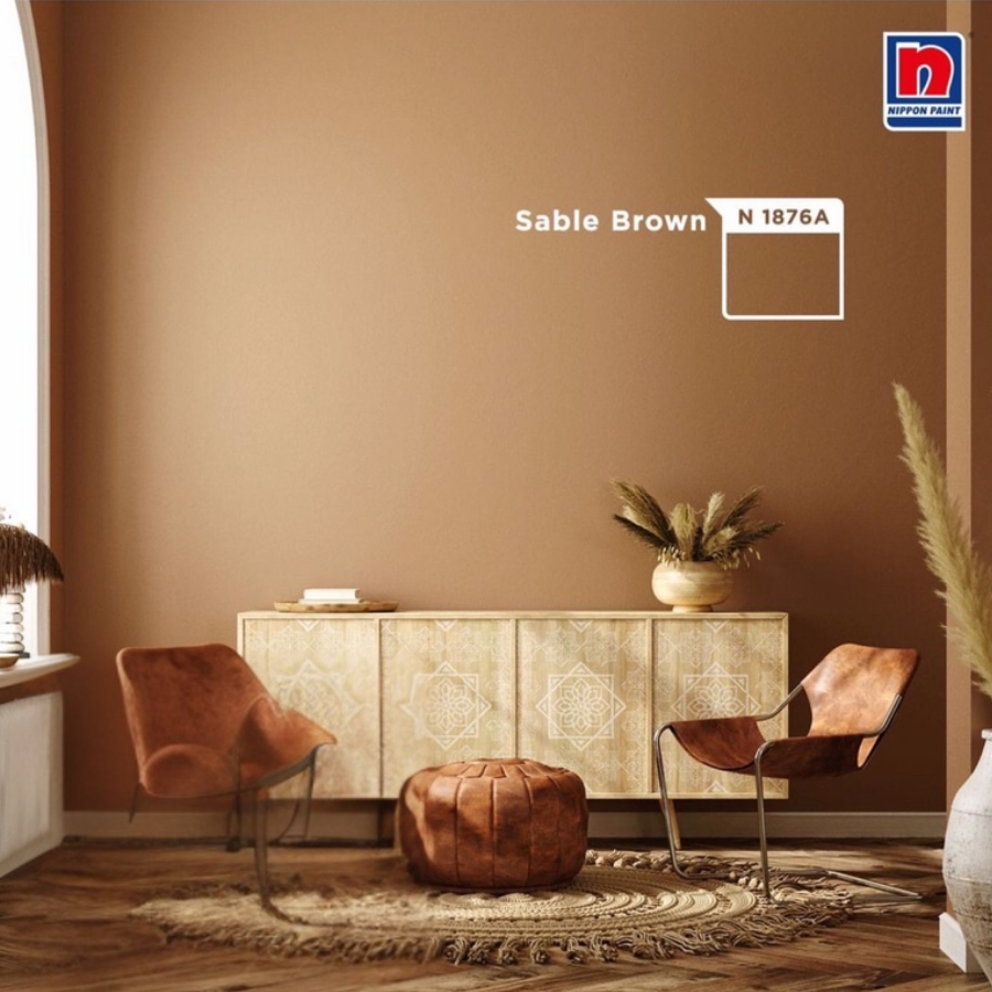 Jual NIPPON PAINT CAT TEMBOK EKSTERIOR & INTERIOR Sable Brown N 1876 A SPOTLES WEATHERBOND ...