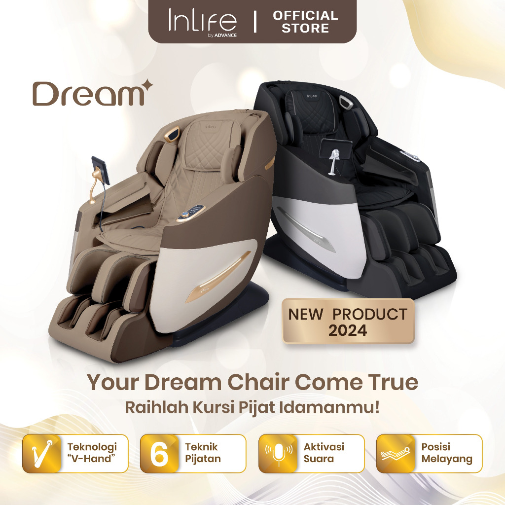 Jual INLIFE - DREAM Sofa Massager by Advance (iS8807) | IN LIFE Massage ...