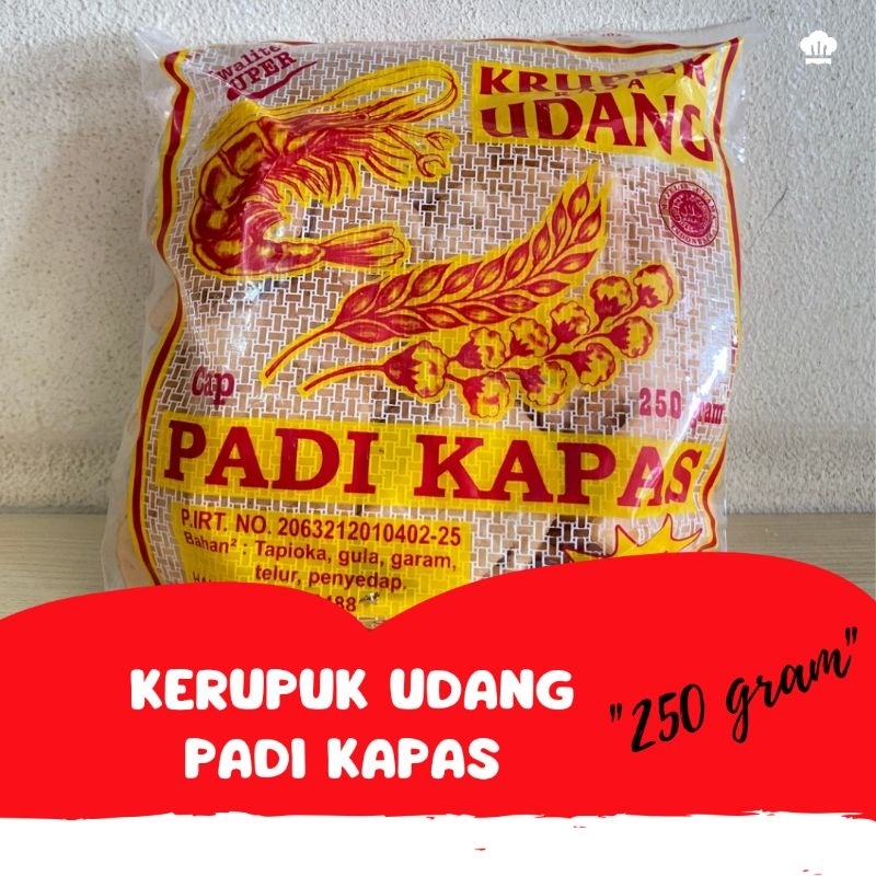 Jual Kerupuk Udang cap Padi Kapas Super | Shopee Indonesia