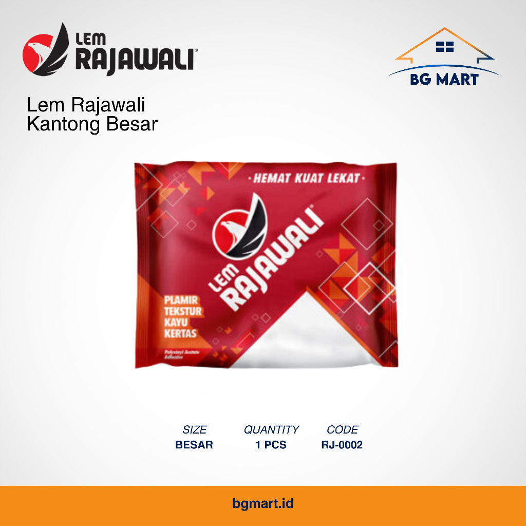 Jual LEM RAJAWALI PUTIH BESAR LEM KAYU LEM KERTAS LEM PVAC PLAMIR PUTIH ...