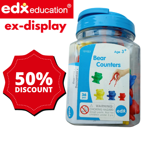 Jual Alat peraga matematika Edxeducation bear counters jar | Shopee ...