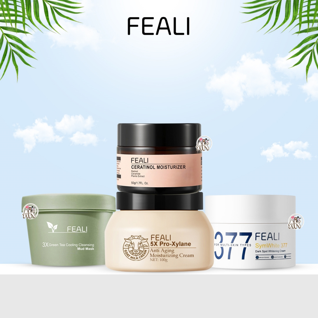 Jual FEALI CREAM SYMWHITE 377 / CLAY MASK GREEN TEA MASKER WAJAH PORE ...