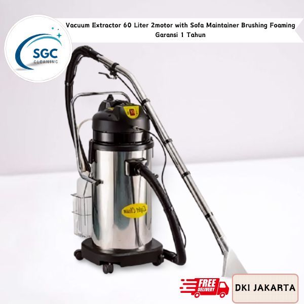 Jual Vacuum Extractor 60Liter 2motor with Sofa Maintainer Brushing ...