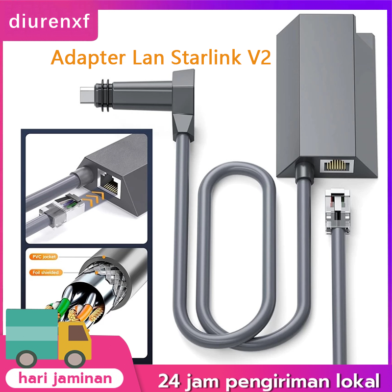 Jual [Diurenxf]Adaptor Lan Starlink V2/Gen 2 STARLINK ETHERNET ADAPTOR ...