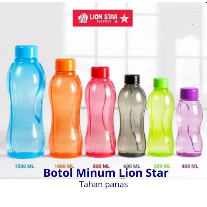 Jual Botol minum lion star 600 ml, 800 ml, 1000 ml dan 1500 ml Hydro ...