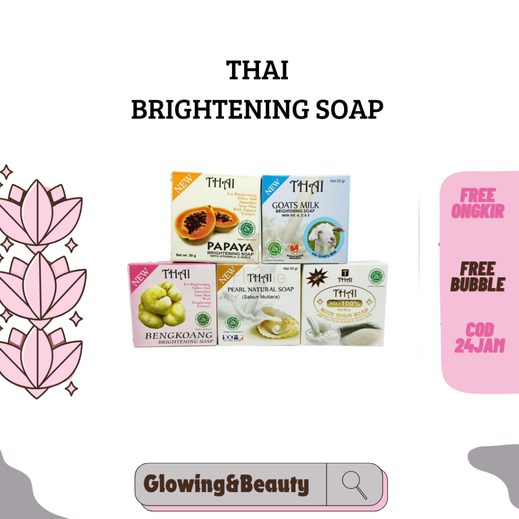 Jual THAI BRIGHTENING SOAP 50gr | Shopee Indonesia