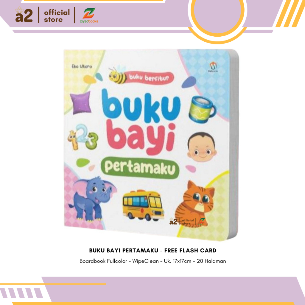 Jual [Ziyadbooks] Boardbook Buku Bayi Pertamaku Dengan 6 Fitur Bonus ...