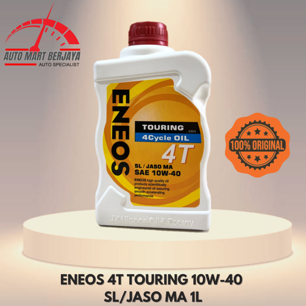 Jual Eneos Oli Motor 4T Touring 10W-40 SL/MA 1L ORIGINAL | Shopee Indonesia