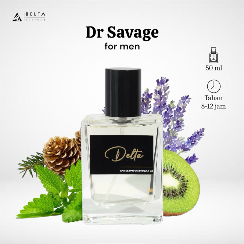 Jual Delta Perfume Official | Dr. Savage - Minyak Wangi Pria Tahan Lama ...