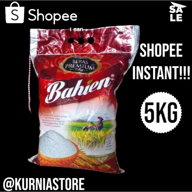 Jual PROMO!!! BERAS PREMIUM BAHIEN 5KG MURAH | BERAS PREMIUM ENAK DAN ...