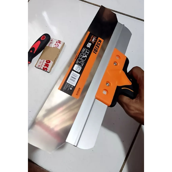 Jual Pisau Dempul Anti Karat\ Dengan Gagang Karet Pisau Skim | Shopee ...