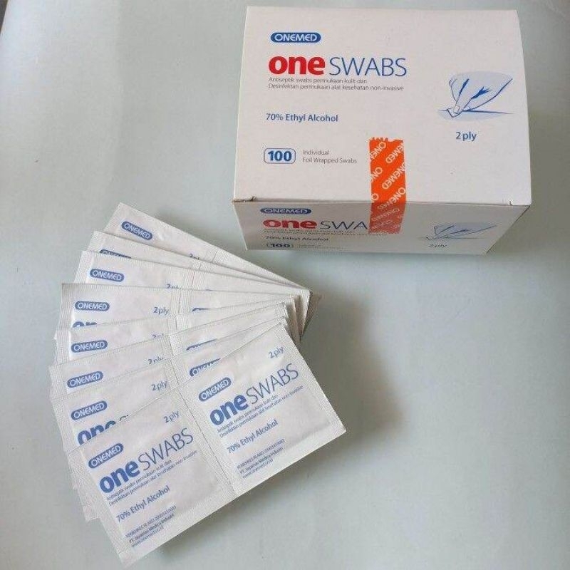 Jual Alcohol Swab / Tissue Alkohol (Perbox isi 100 pcs) | Shopee Indonesia