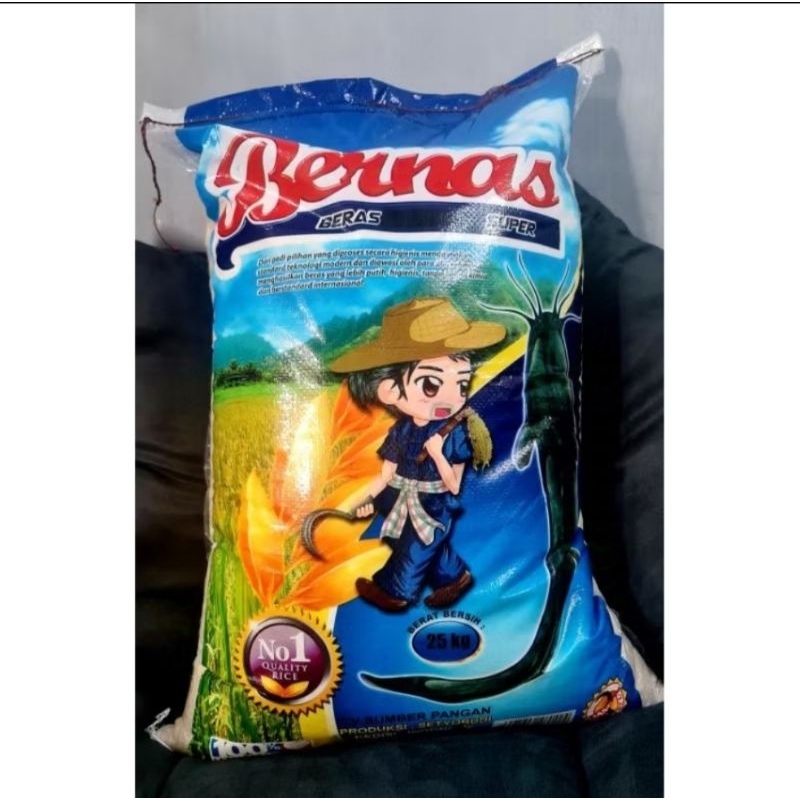 Jual Beras Bernas 5kg | Shopee Indonesia