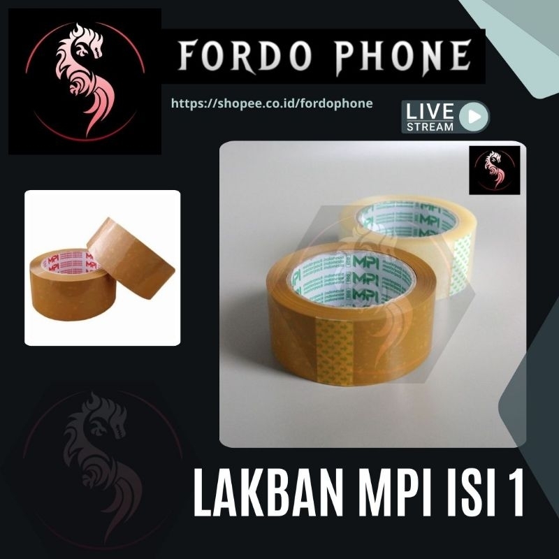 Jual Lakban MPI 45mm x 100 yard isi 1 | Shopee Indonesia