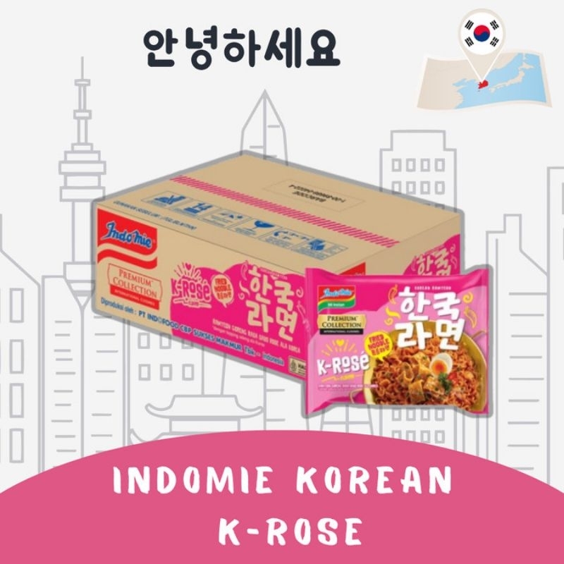 Jual Indomie Korean K-Rose 1 Dus | Shopee Indonesia