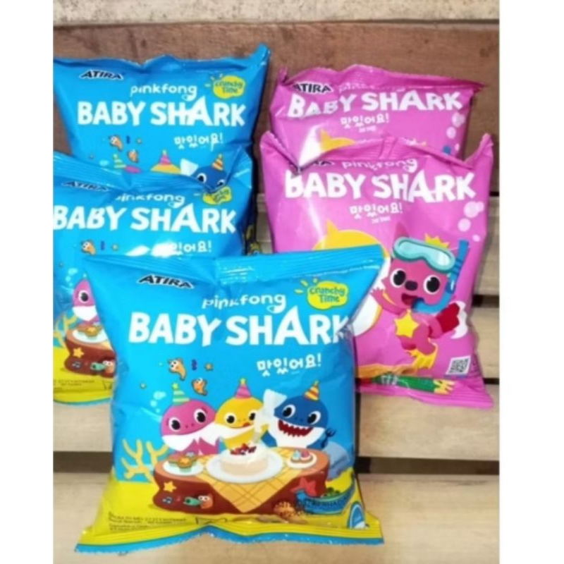 Jual ATIRA CHIKI BABY SHARK SNACK VIRAL 1 PACK ISI 10 PCS | Shopee ...