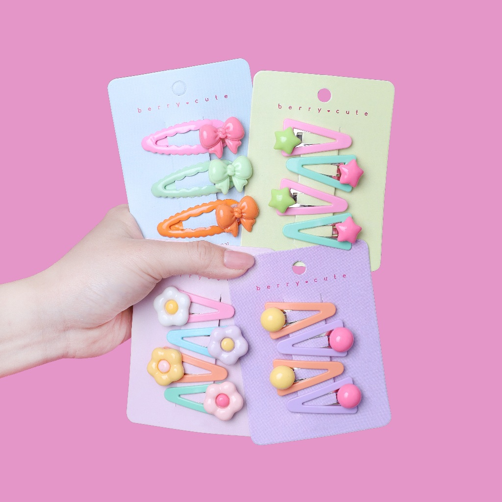 Jual Stroberi Cute Cartoon Snap Clip | Shopee Indonesia