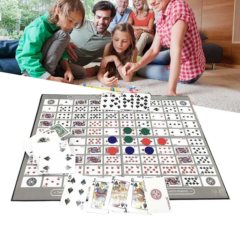Jual Sequence Board Game Family Game Board Game Sequence Family Game ...