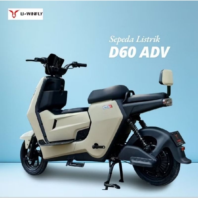 Jual Sepeda Listrik U Winfly D60 ADV Terbaru Termurah Original Bergaransi Resmi | Shopee Indonesia
